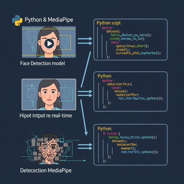 Python × MediaPipeで映像のプライバシー対策：顔検出＆モザイク処理の実践 | 知とデジタルの融合を目指して